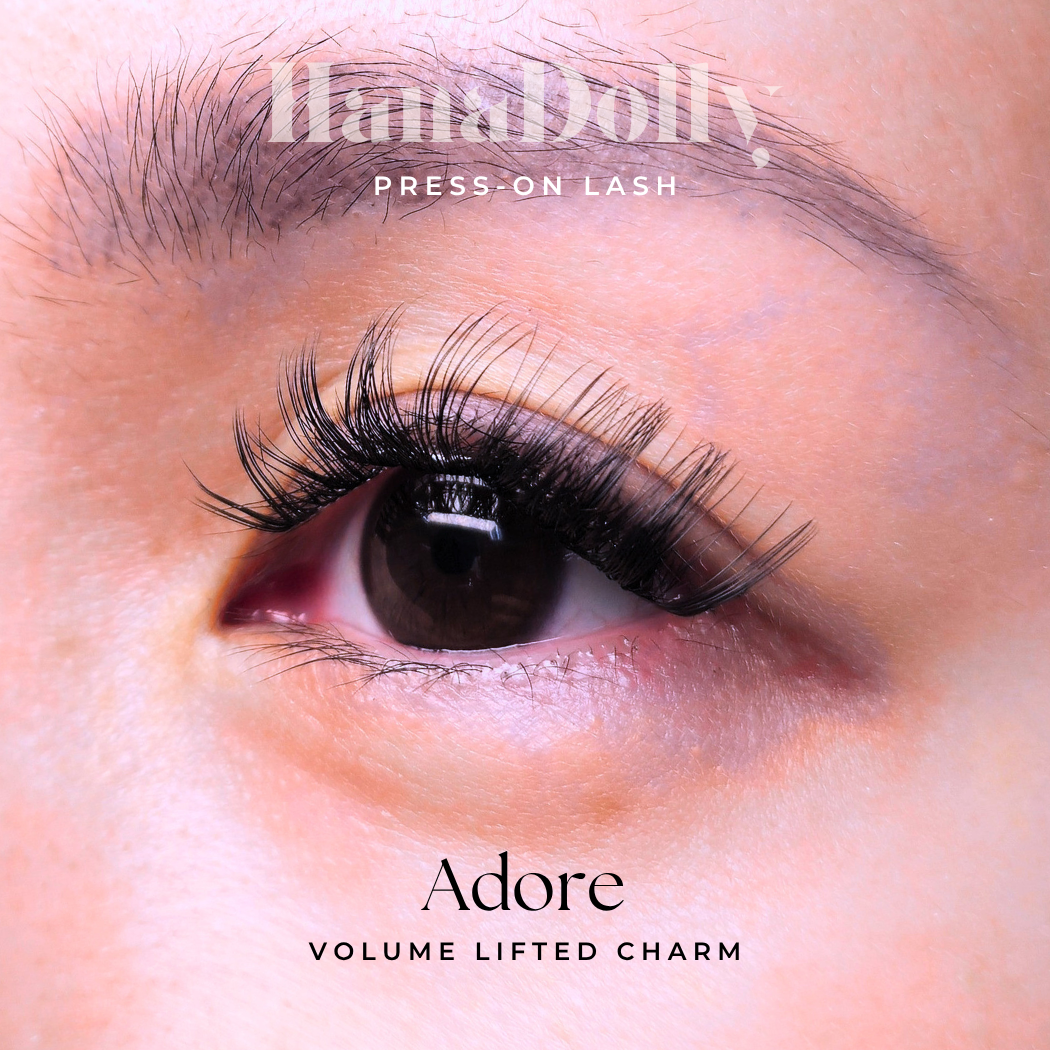 DIY Press-On Lash Clusters Singapore • ADORE • HanaDolly Self Adhesive Lashes